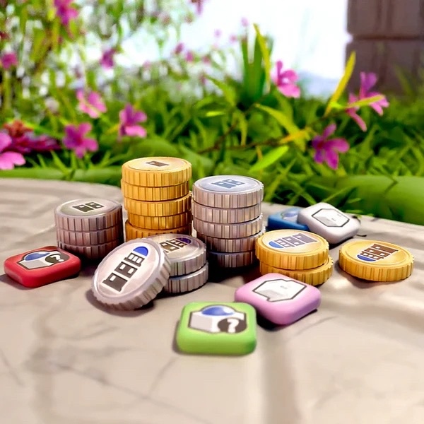 Santorini: Riddle of the Sphinx: Acrylic Token Pack