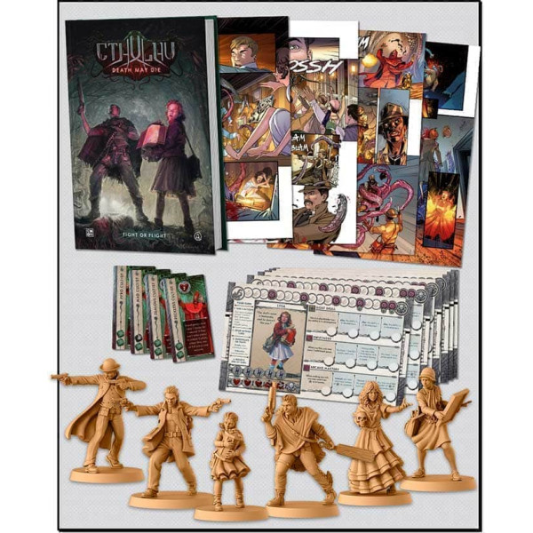 Cthulhu: Death May Die – Comic Book + Extras